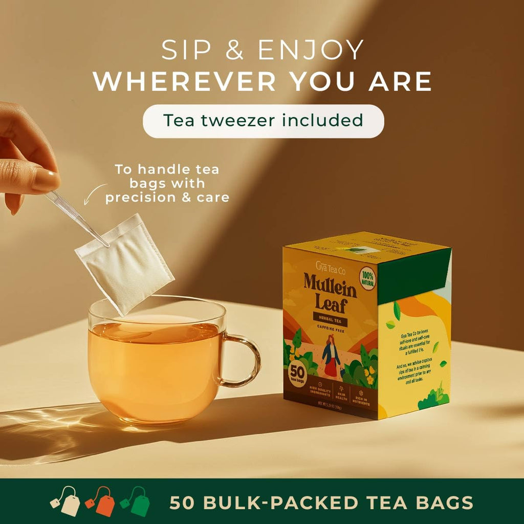 50 count mullein tea for detox
