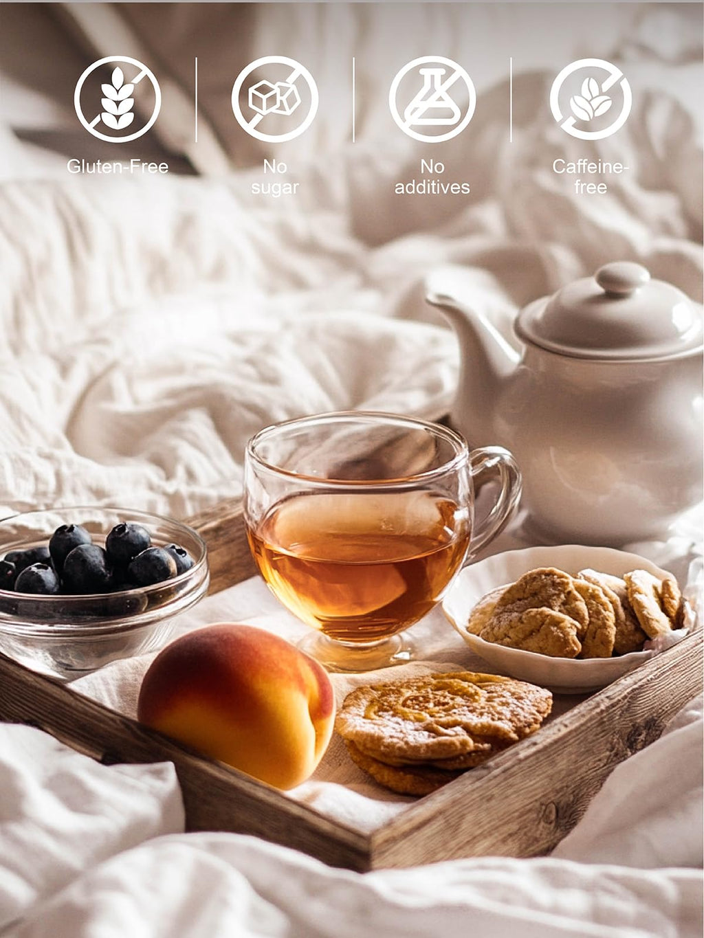 50 count peach tea bags