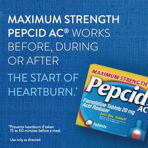 50 count Pepcid Max Strength antacids