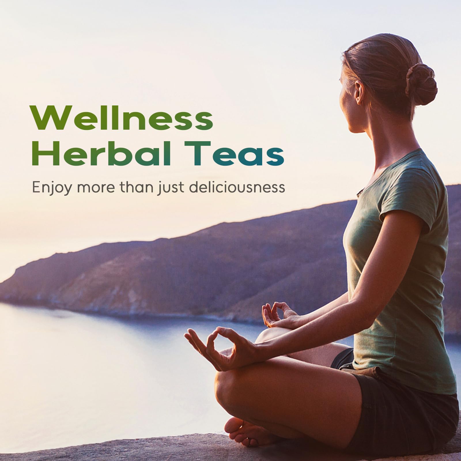 50 count tea bags for convenience