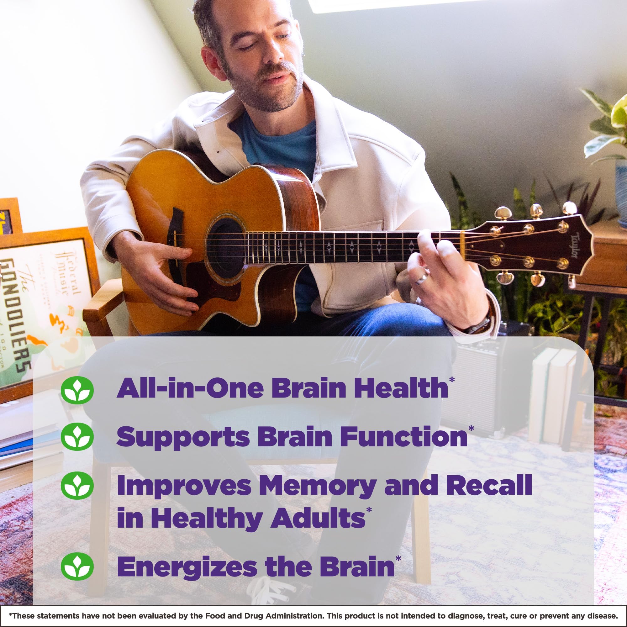 50 gummies for daily brain support