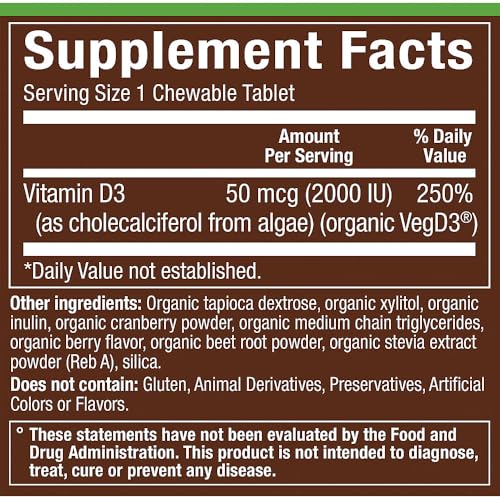 50 mcg Vitamin D for immunity