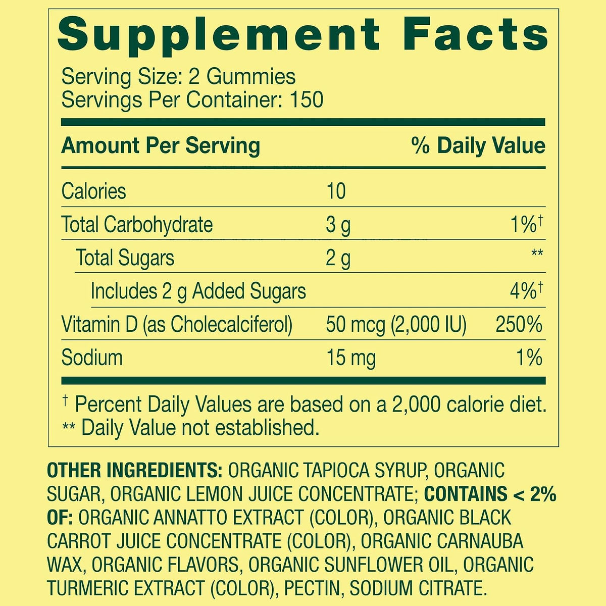 50 mcg Vitamin D3 for immunity