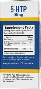 50 mg 5-HTP for relaxation
