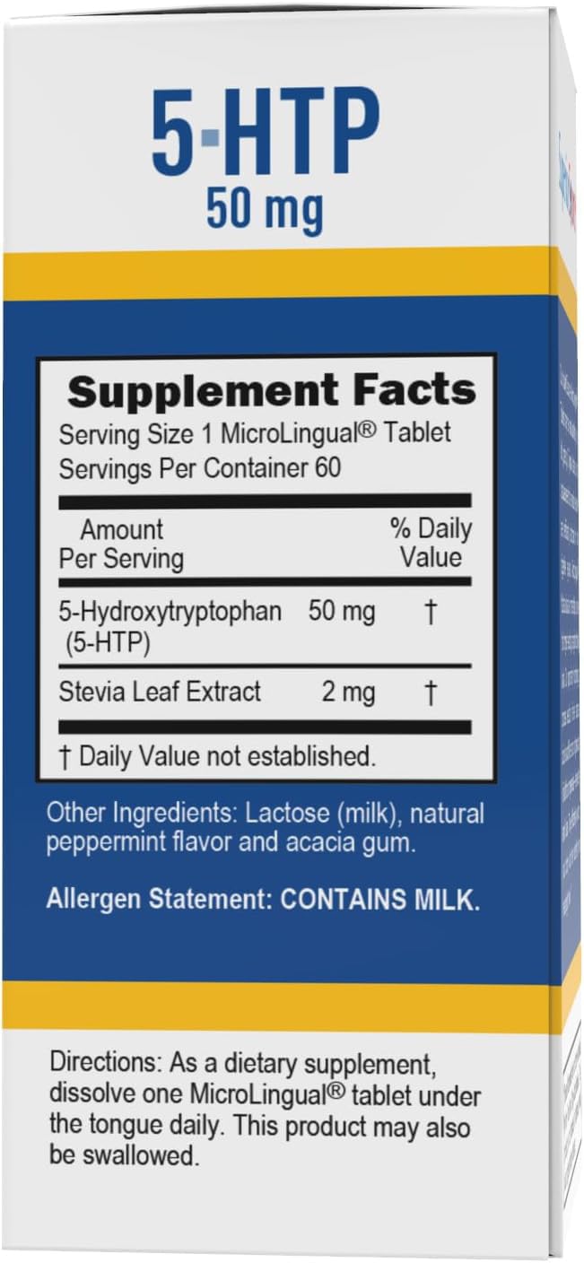 50 mg 5-HTP for relaxation