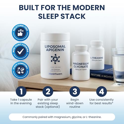 50 mg Apigenin for better sleep