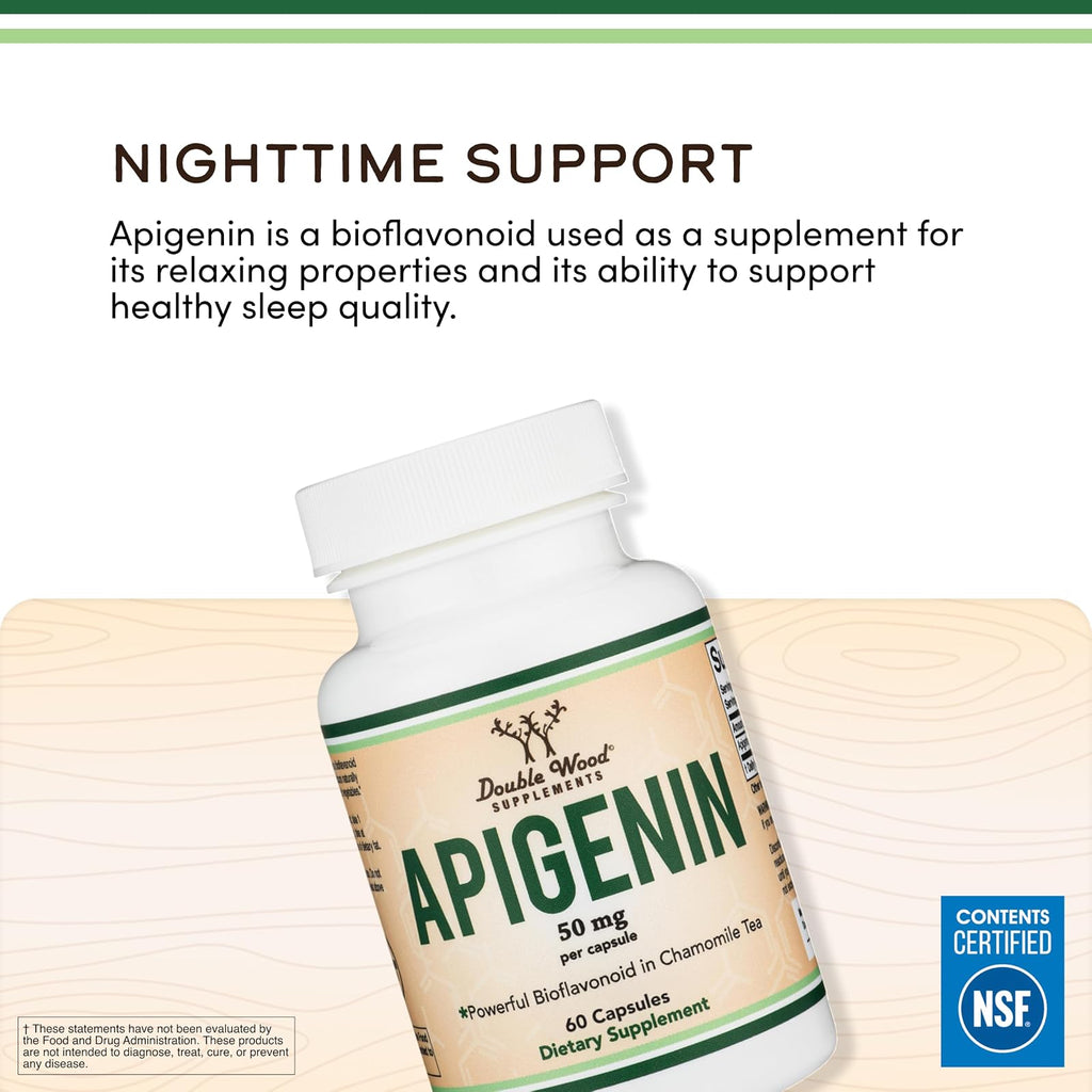 50 mg apigenin for relaxation