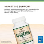 50 mg apigenin for relaxation