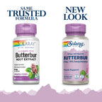 50 mg Butterbur capsules for wellness support