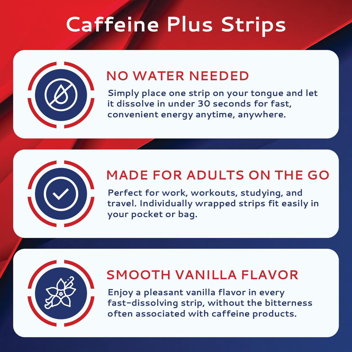 50 mg caffeine energy strips for athletes