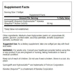 50 mg CoQ10 supplement for energy support