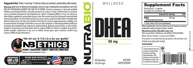50 mg DHEA for men and women