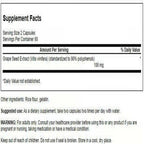 50 mg grape seed capsules