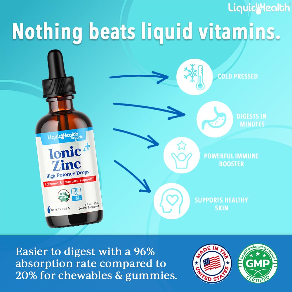 50 mg ionic zinc supplement
