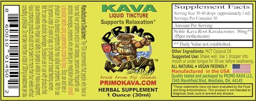 50 mg kavalactones per serving