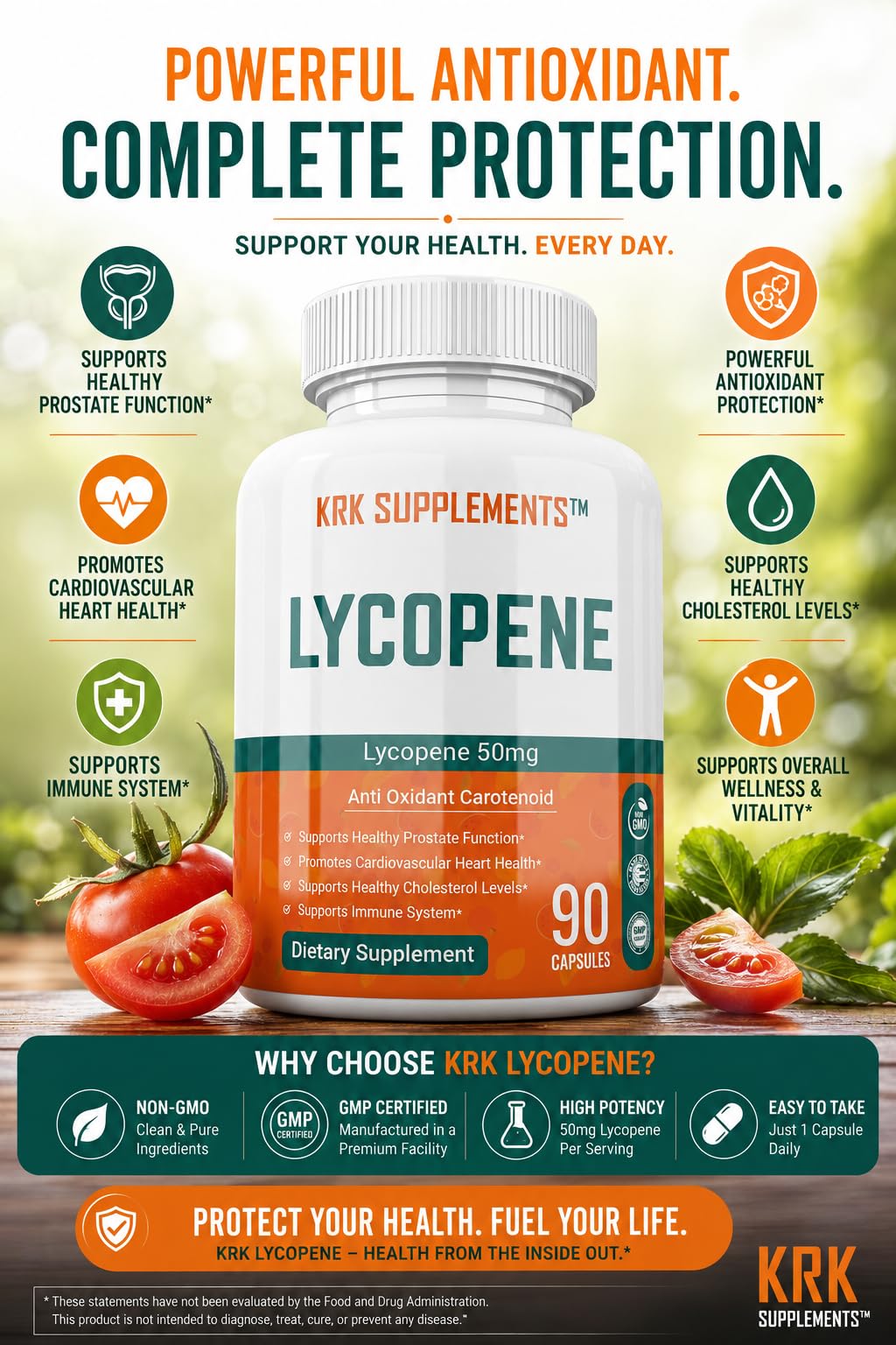 50 mg lycopene for heart health