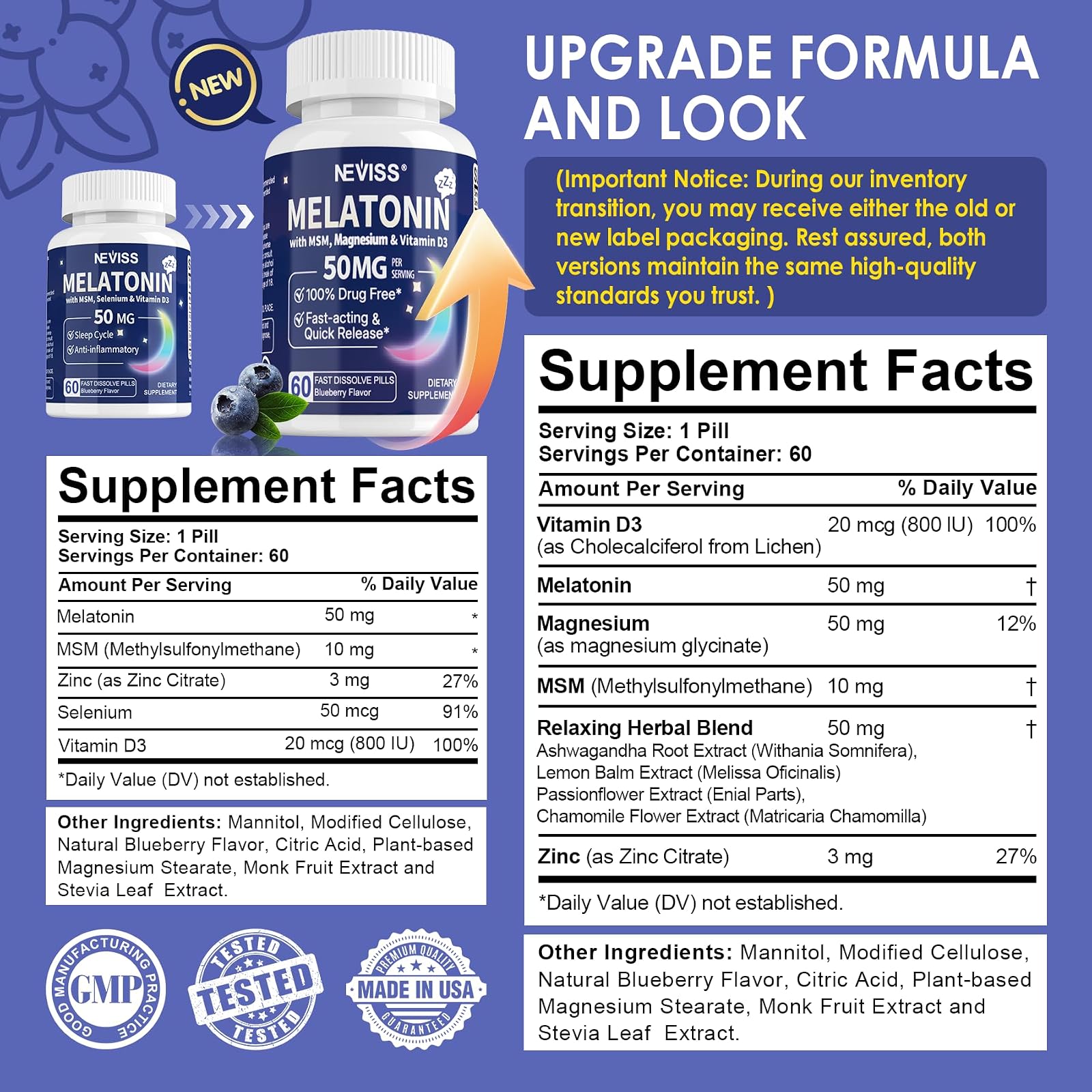50 mg melatonin sleep aid