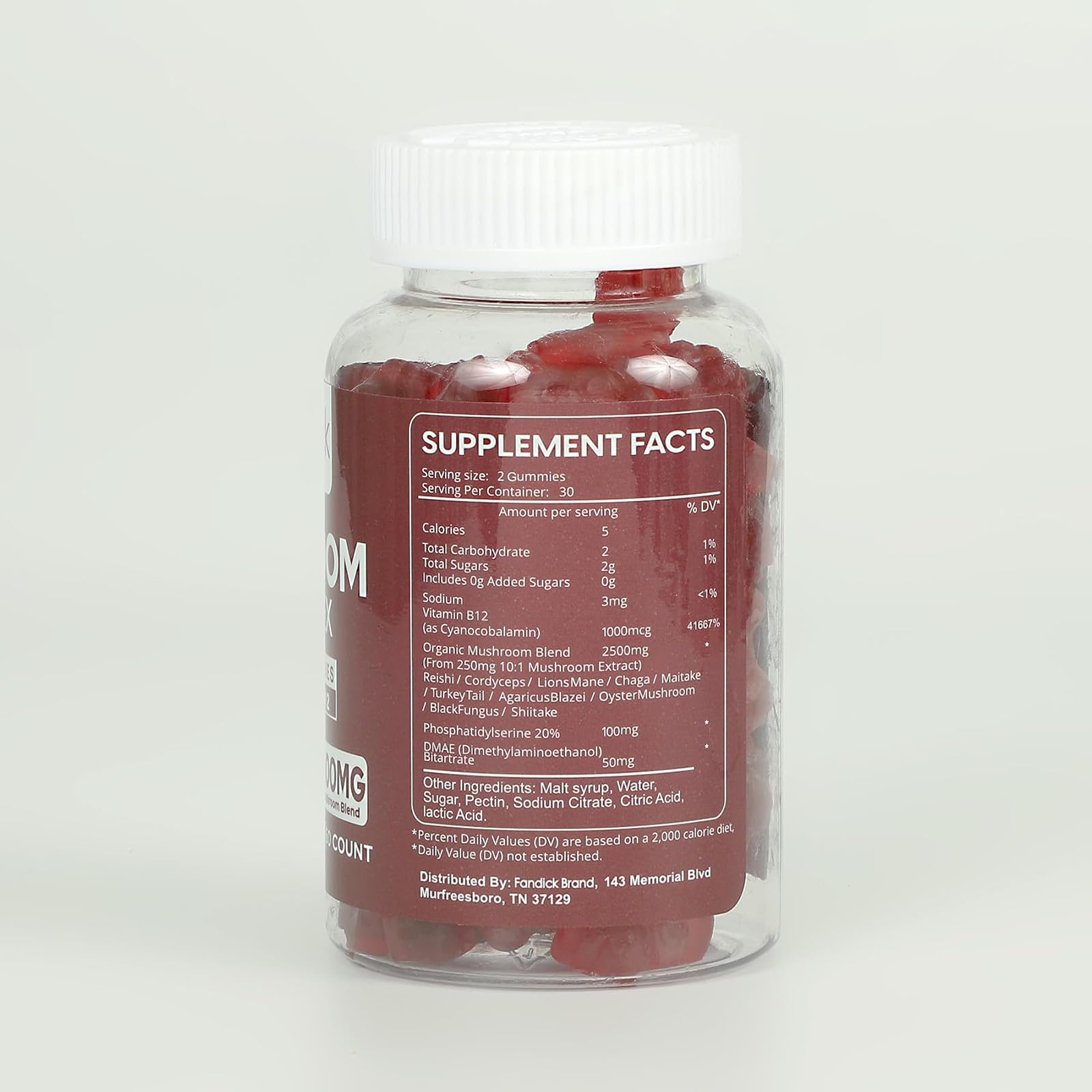 50 mg mushroom complex blend