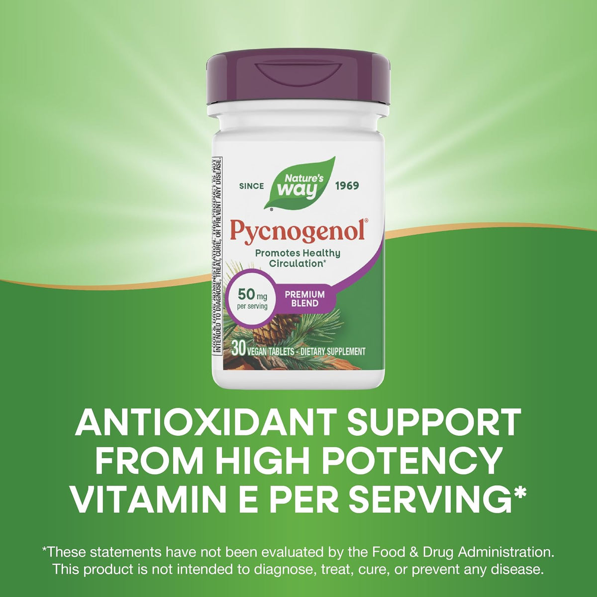 50 mg Pycnogenol for skin health