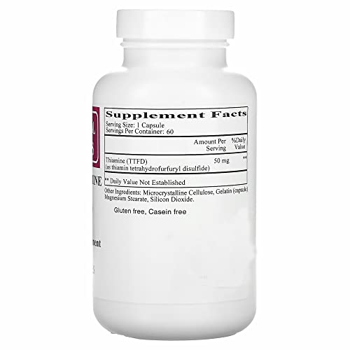 50 mg Thiamine for energy support