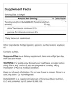 50 mg tocotrienols for heart health