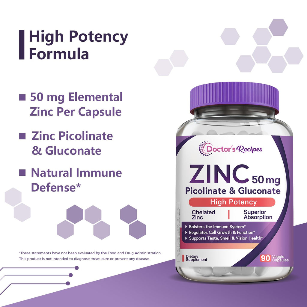 50 mg zinc capsules for health