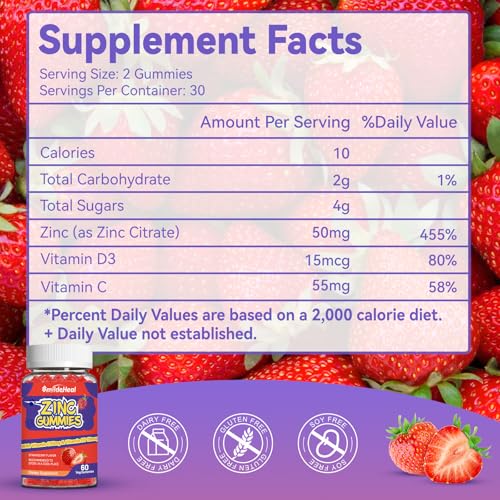 50 mg zinc citrate supplement