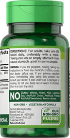 50 mg zinc for immune support