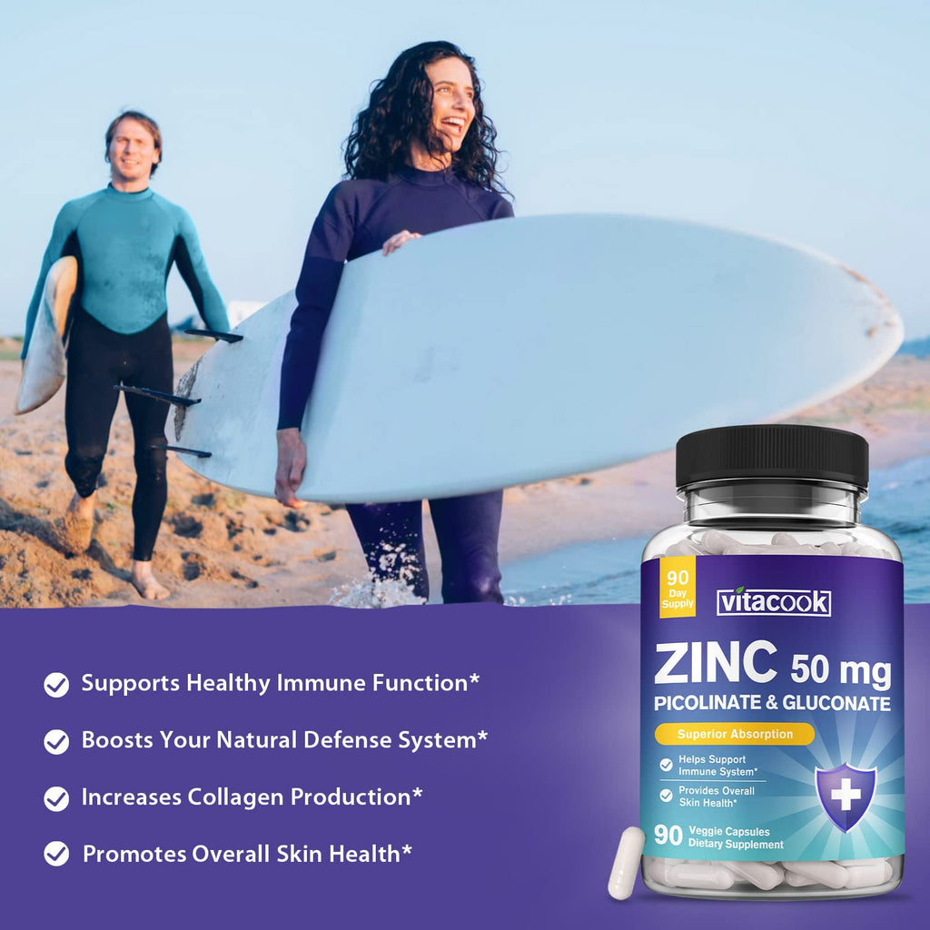 50 mg zinc for optimal health
