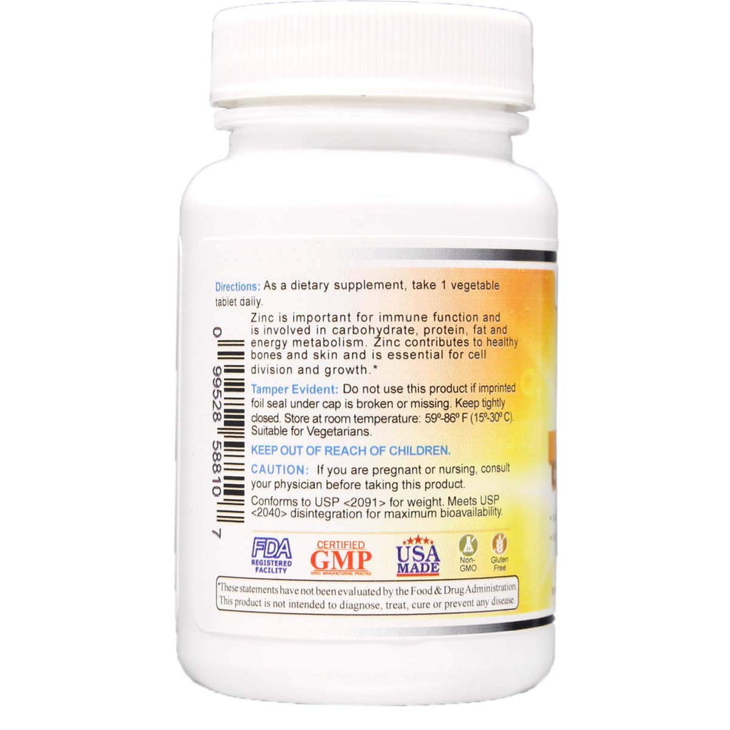 50 mg zinc gluconate tablets for immunity