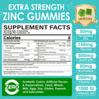 50 mg zinc gummy supplements