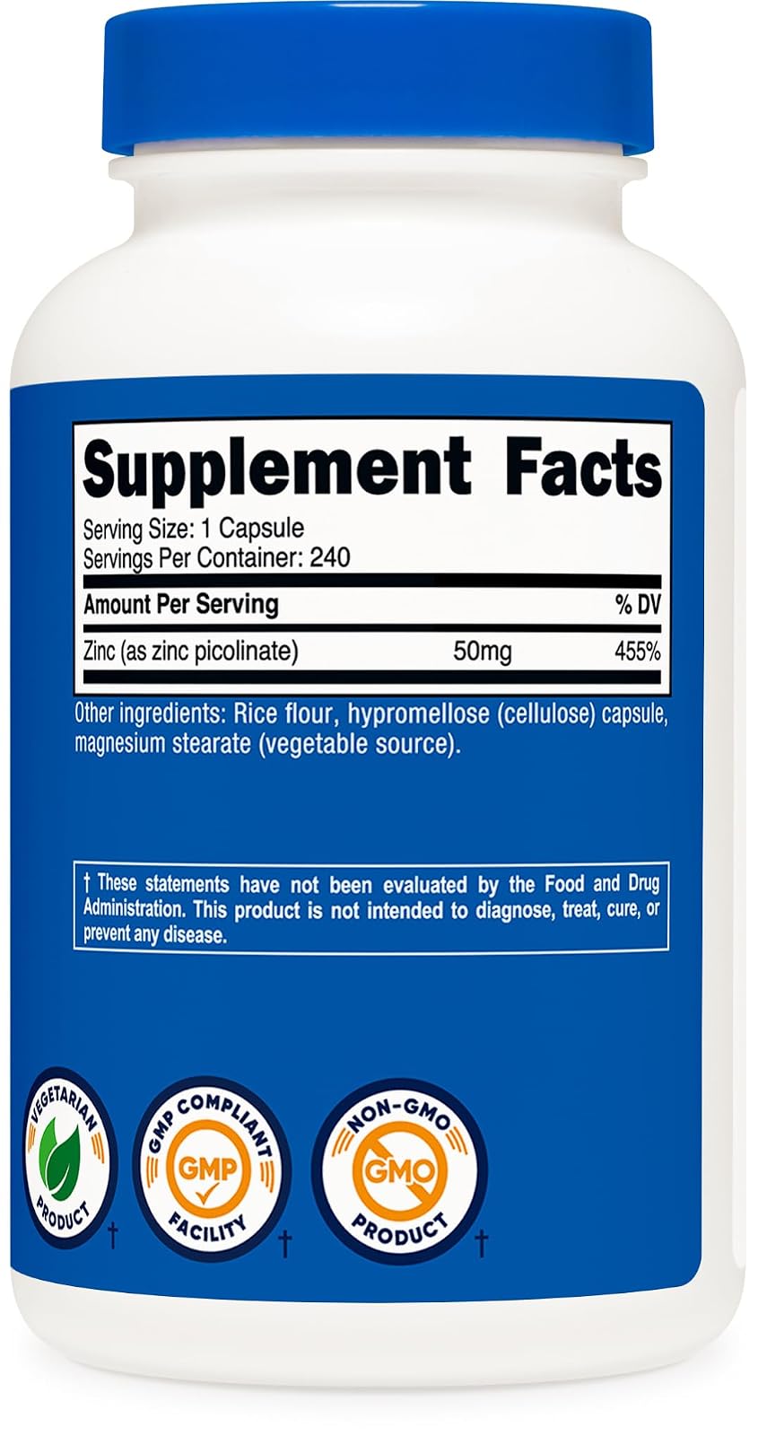 50 mg zinc picolinate dosage