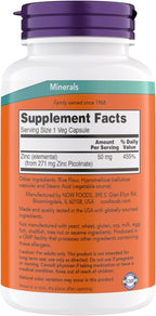 50 mg zinc picolinate supplement