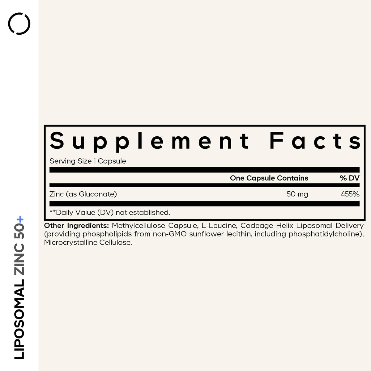50 mg zinc supplement for immunity
