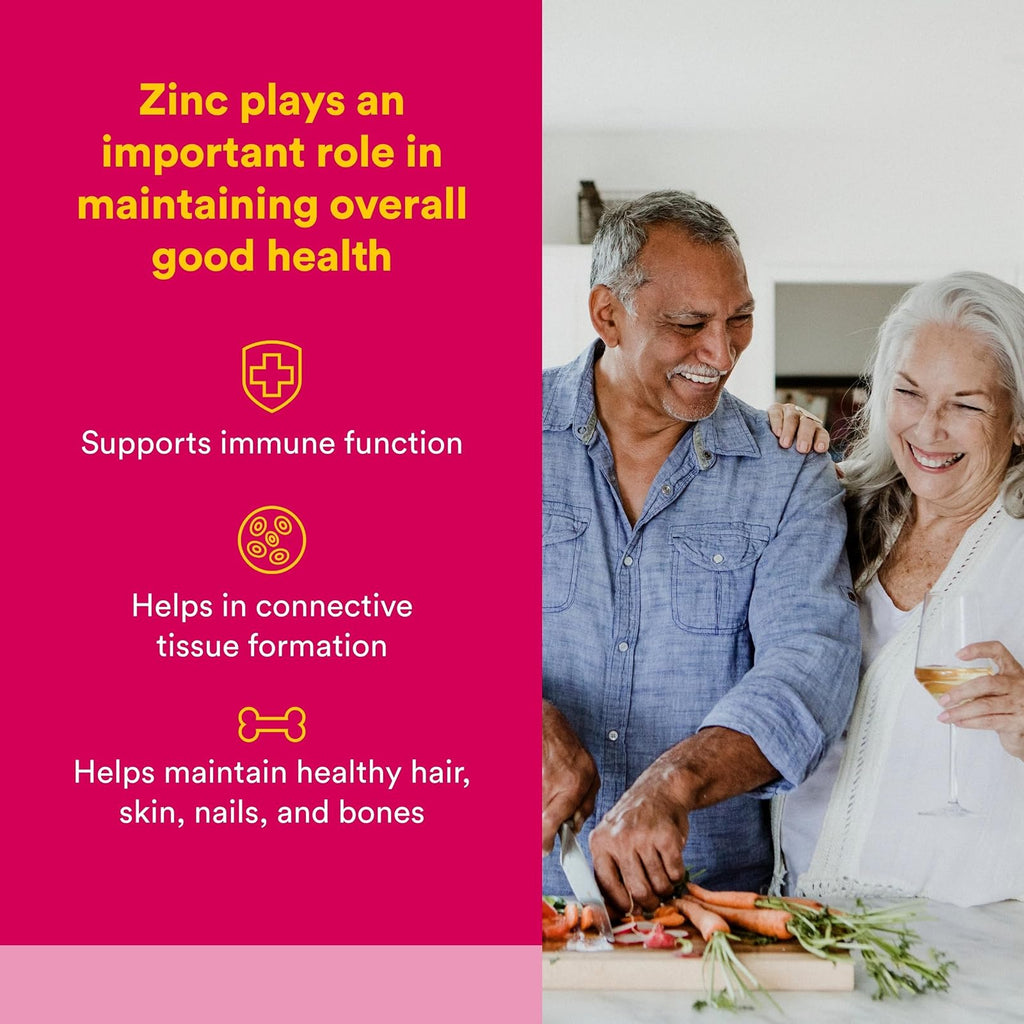 50 mg Zinc supplement for immunity
