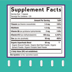 50 mg Zinc supplement for immunity