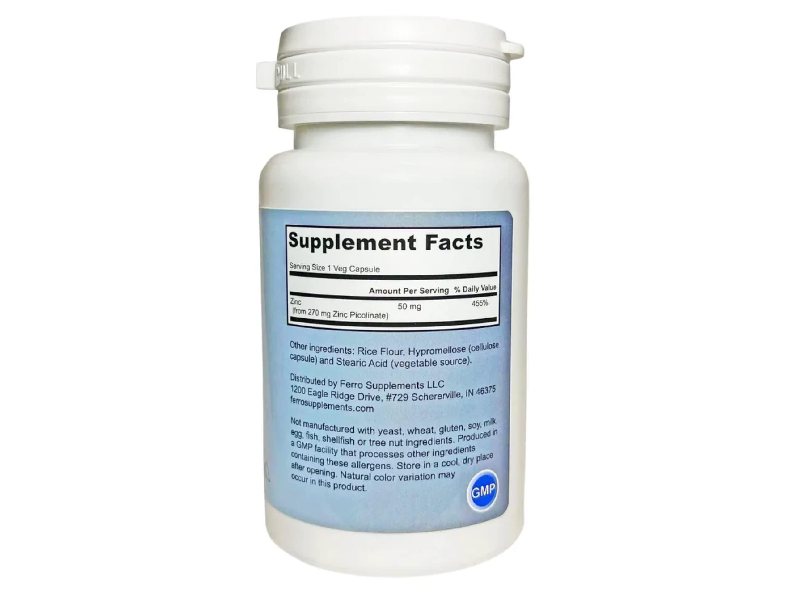 50 mg zinc supplement for wellness