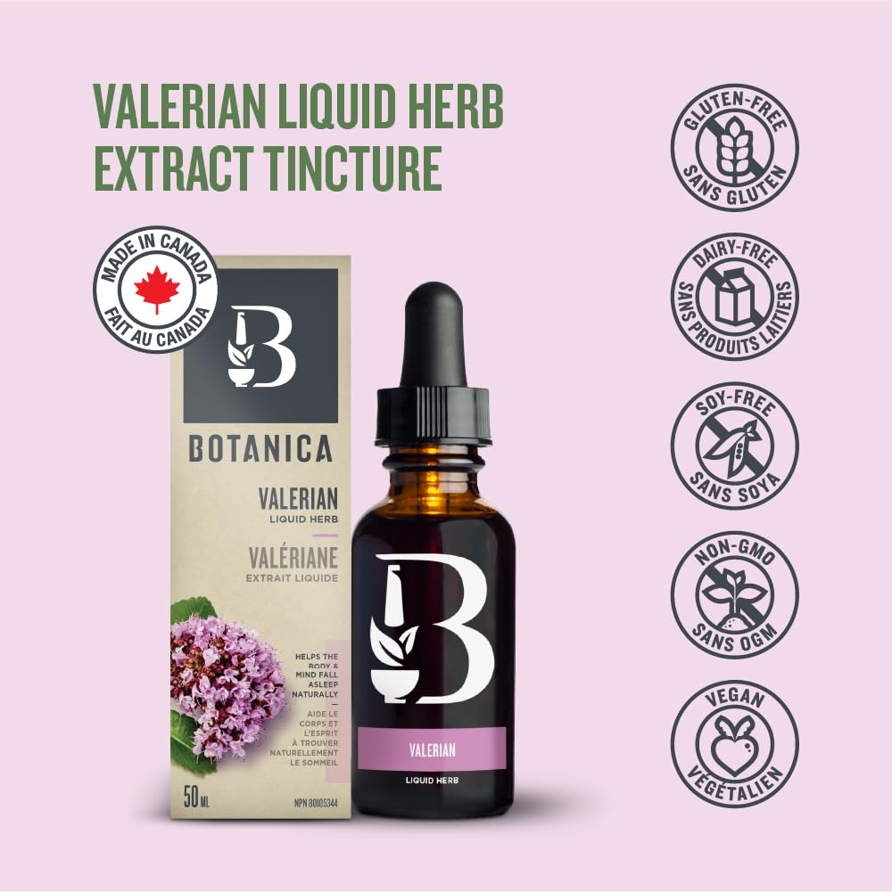 50 ML valerian extract bottle