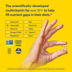 50+ multivitamin capsules for seniors
