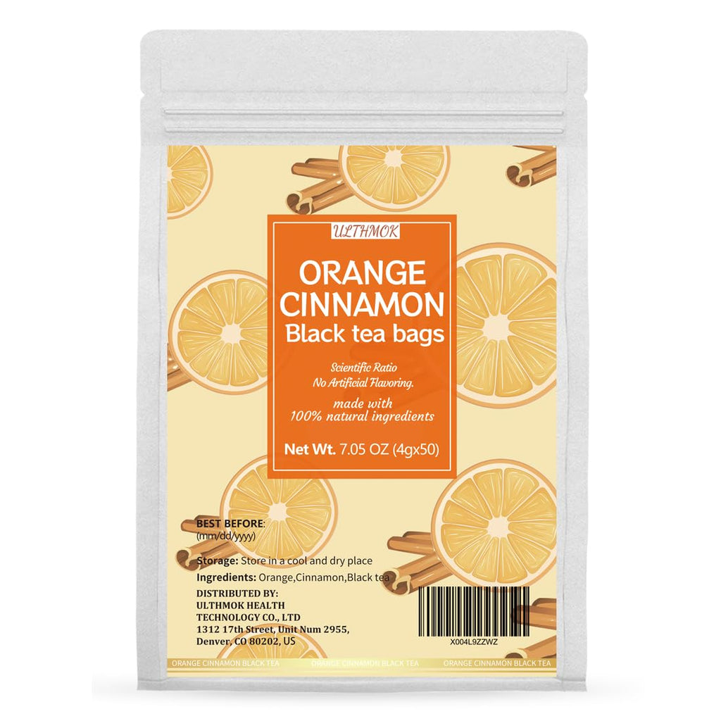 50 Oranges Hot Cinnamon Black Tea bags