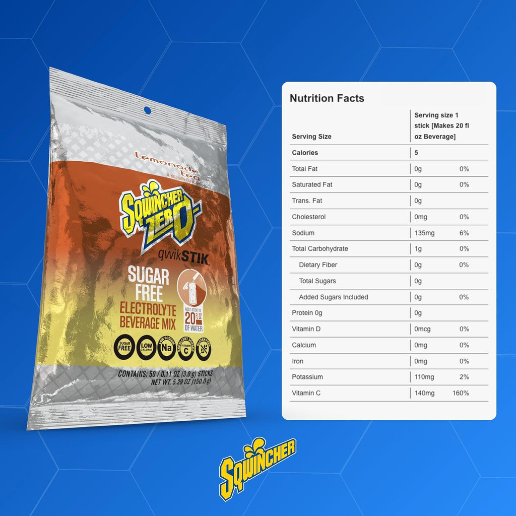 50 pack electrolyte powder for sports