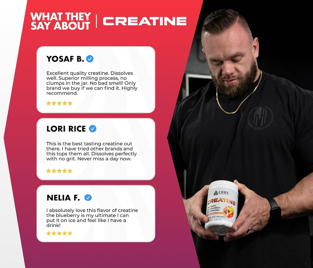 50 servings of blue raspberry creatine