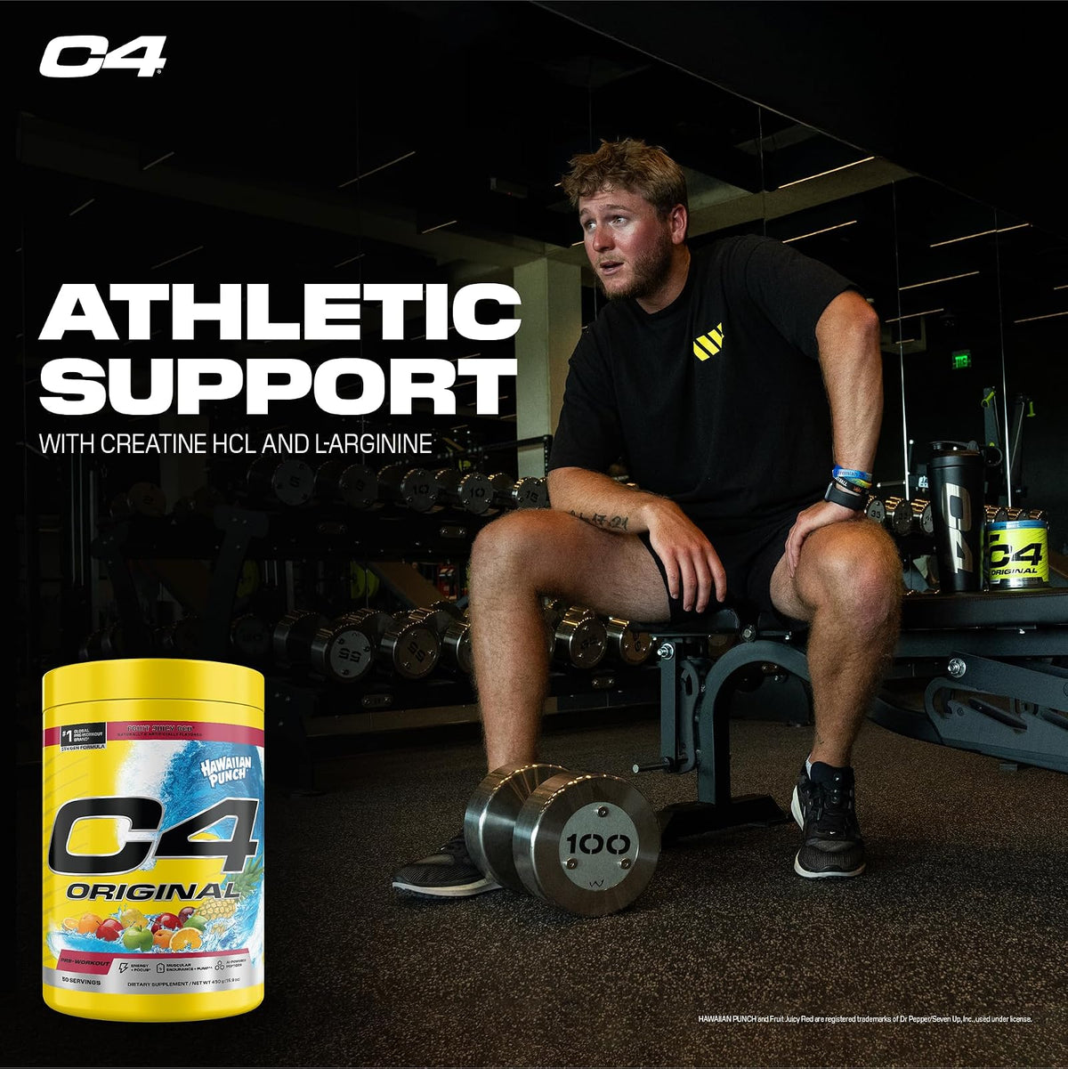 50 servings of C4 pre-workout