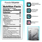 50 servings of electrolyte powder convenience
