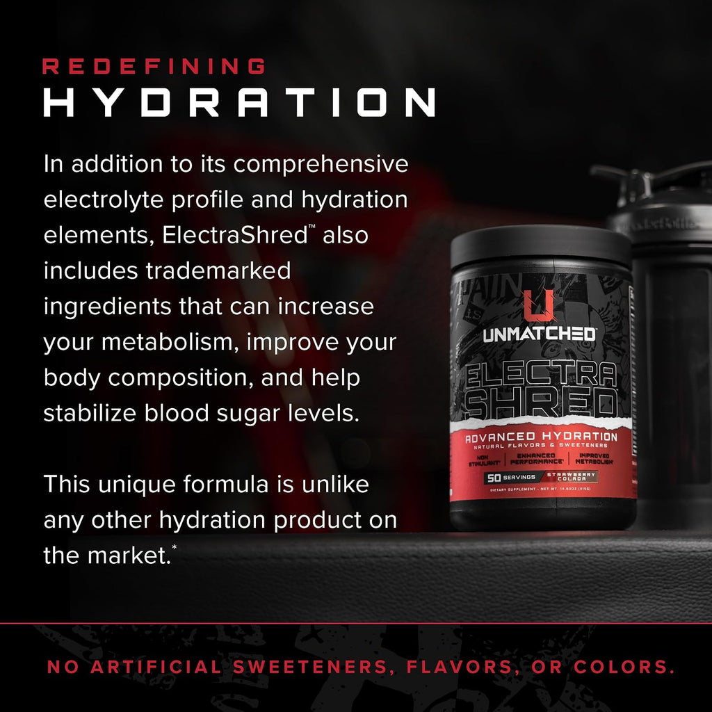 50 servings of electrolyte powder for athletes