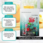 50 servings of electrolyte powder