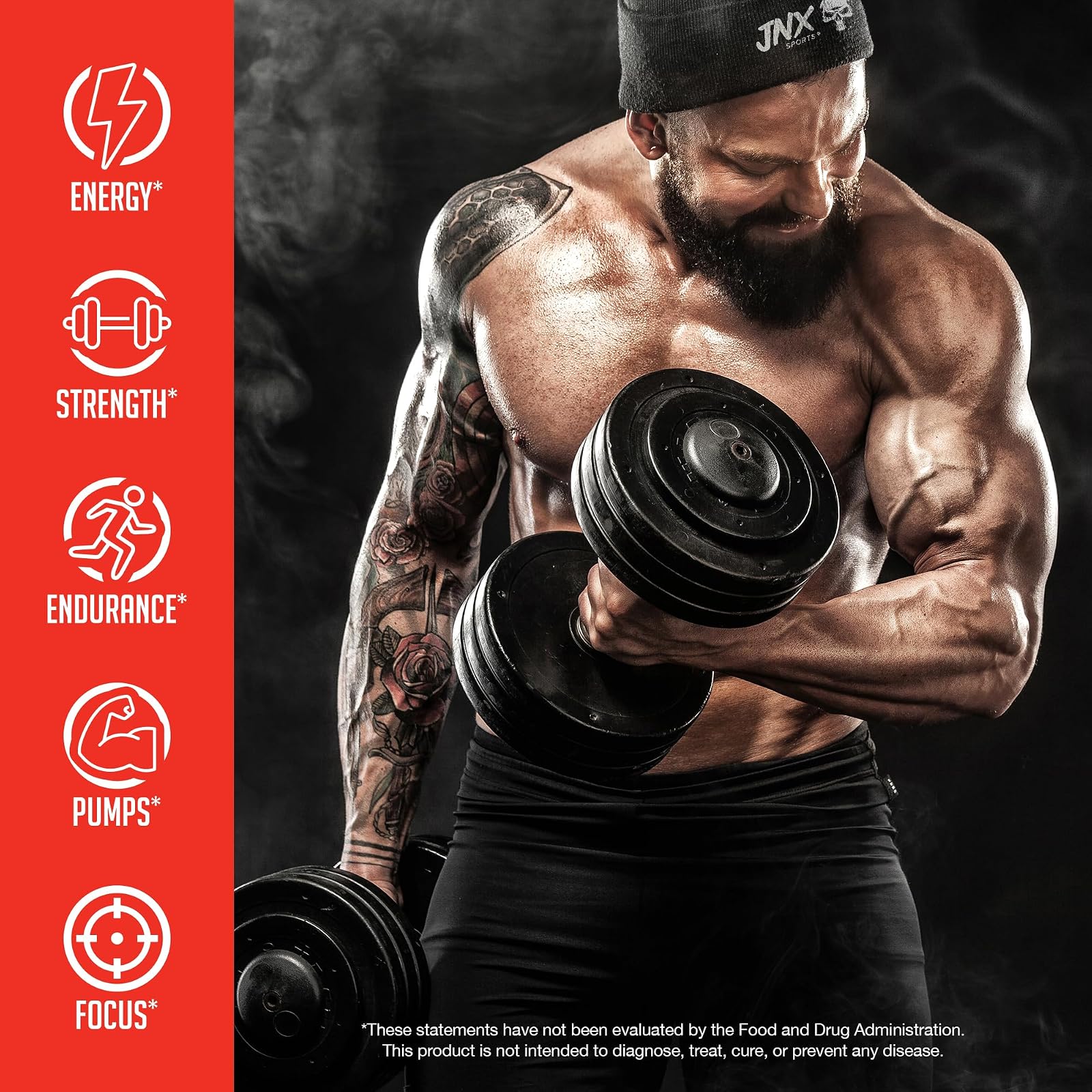 50 servings of JNX pre-workout