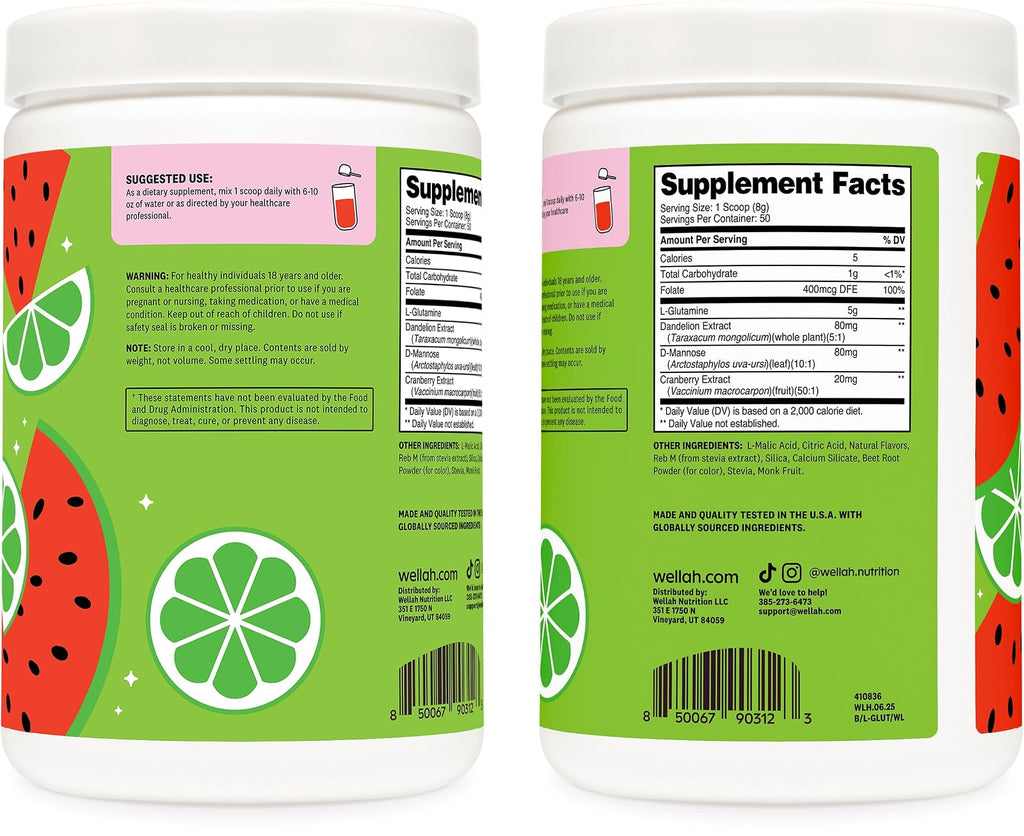 50 servings of L-Glutamine powder