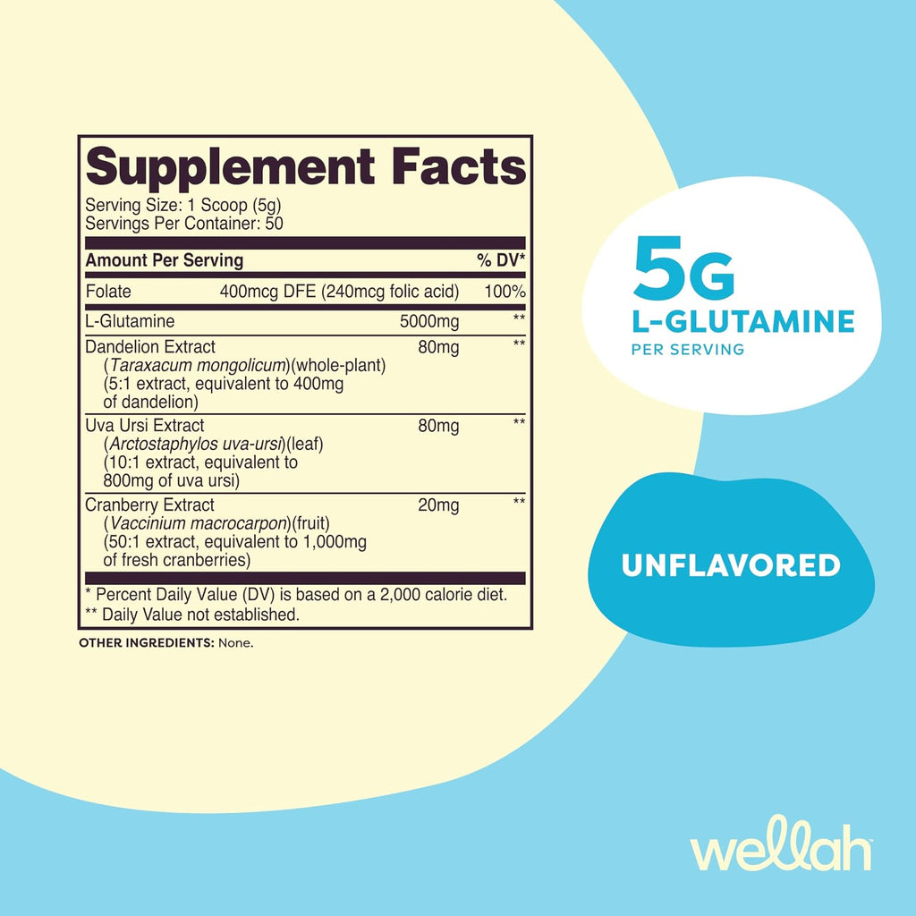 50 servings of l-glutamine powder
