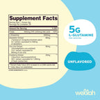 50 servings of l-glutamine powder